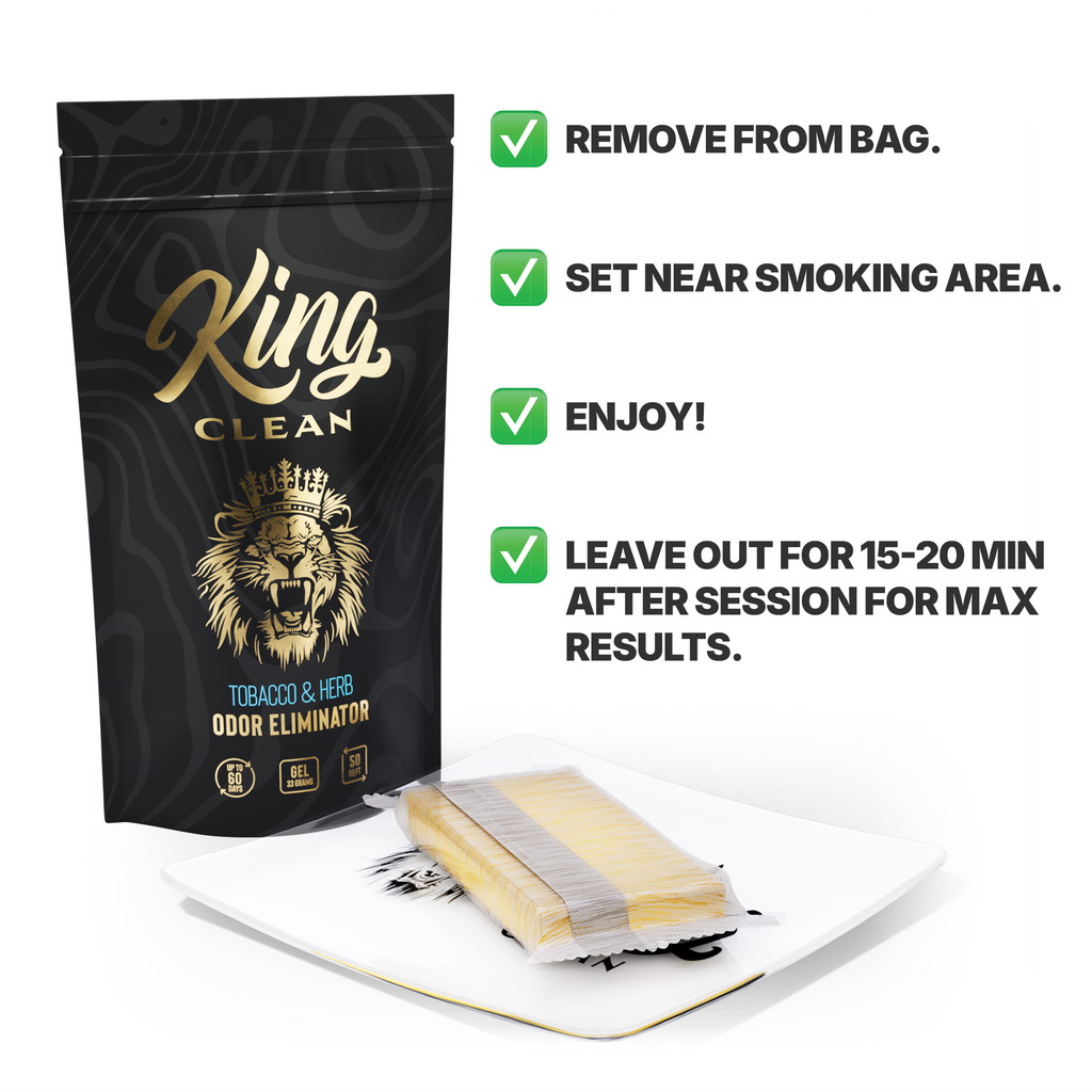 TOBACCO & HERB SMOKE ODOR ELIMINATOR – King Clean